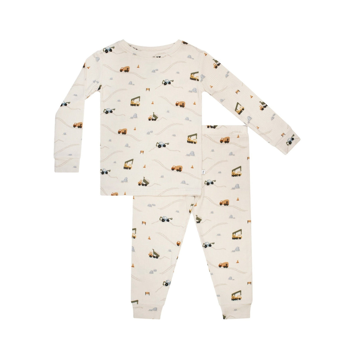 Construction Small Ribbed Two-Piece Set – Brave Little Ones